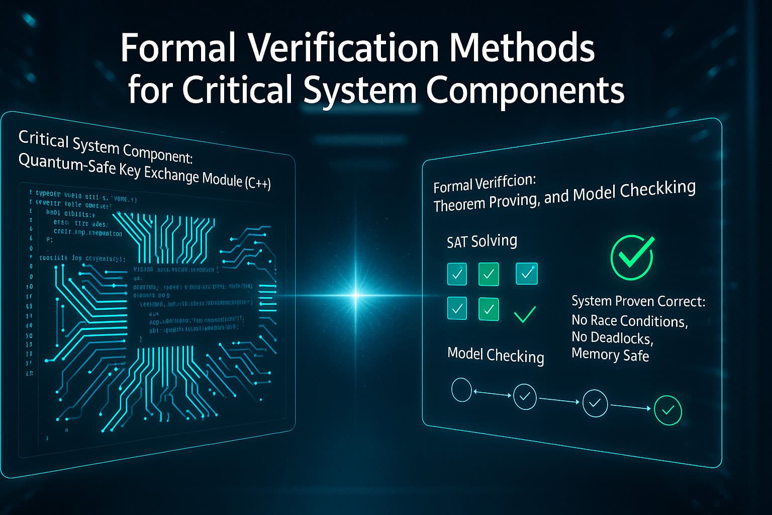 Formal Verification Methods for Critical System Components - IN-COM DATA SYSTEMS